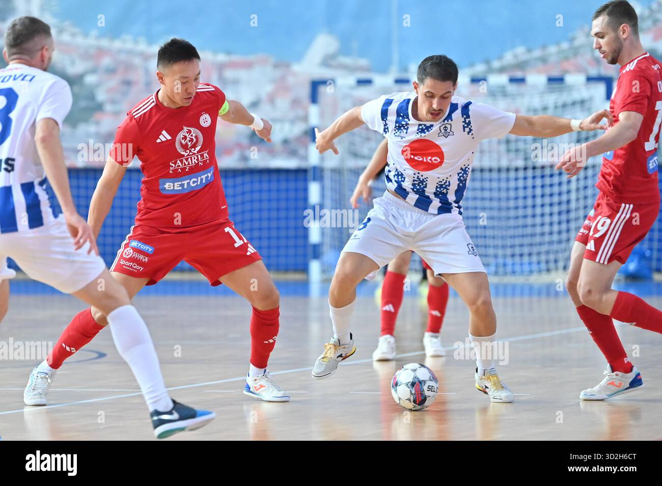 Pristina 01 vs Kairat Almaty during UEFA Futsal Champions league, group ...