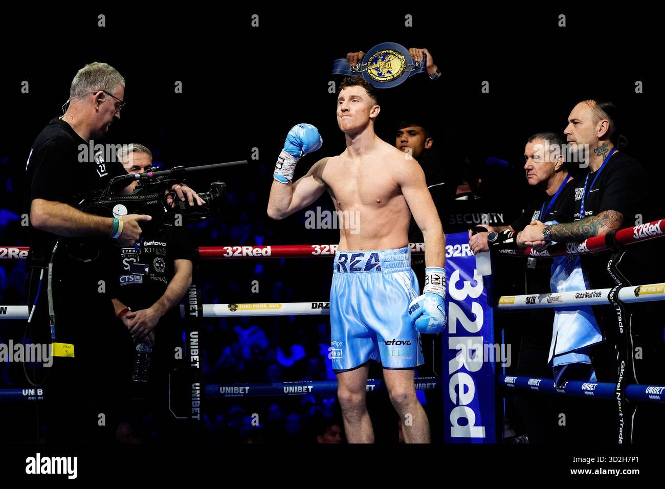 Bradley Rea before his EBU European Light Heavyweight bout against ...