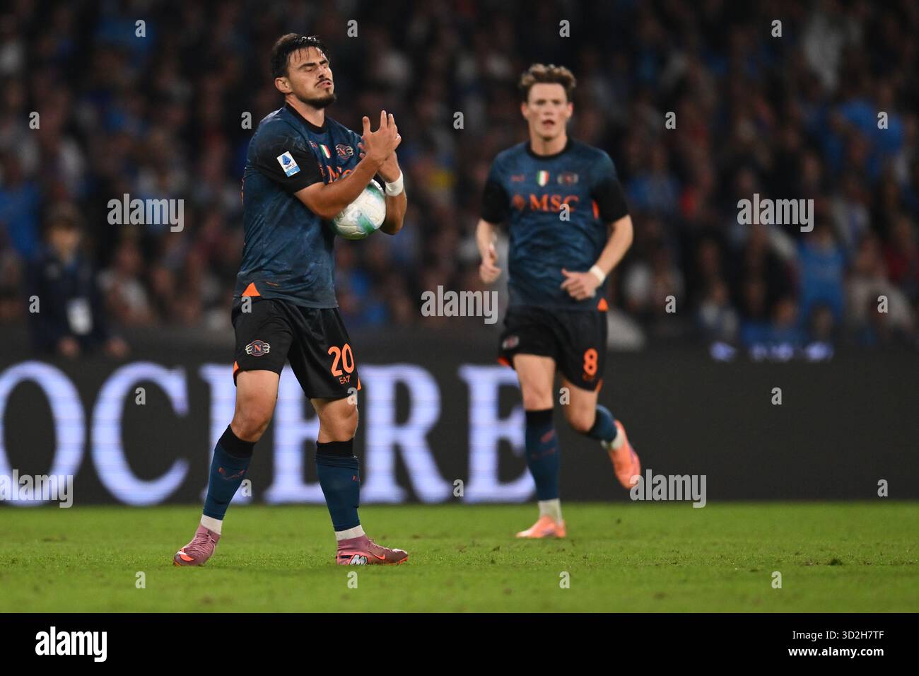 Eljif Elmas of S.S.C. Napoli is in action during the 10th day of the ...