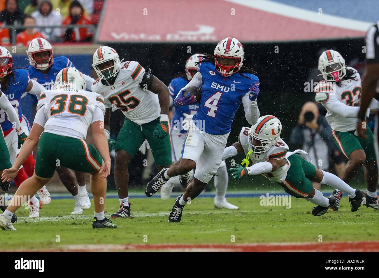 November 1, 2025: Southern Methodist Mustangs wide receiver Link Rhodes ...