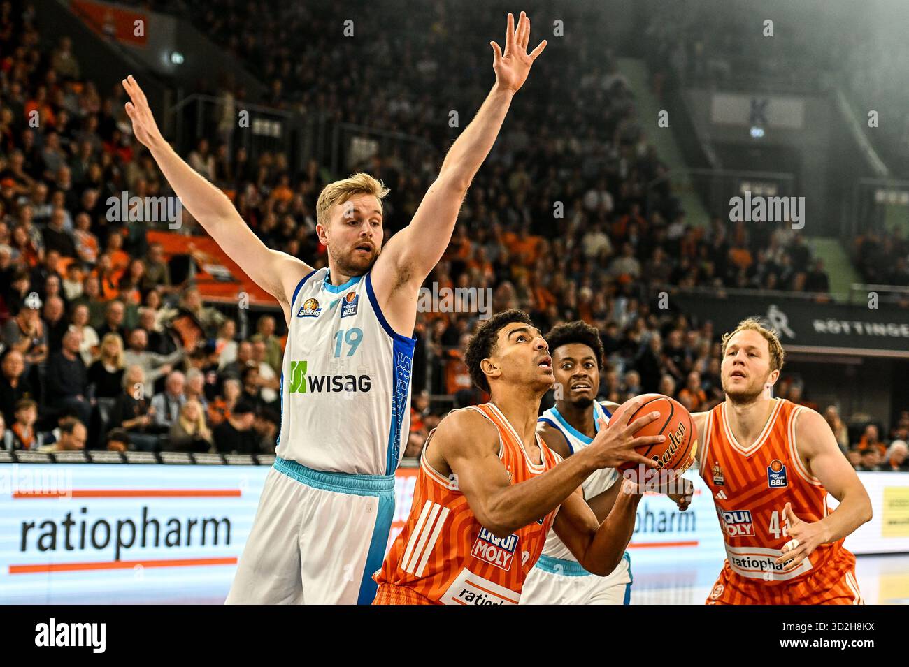 01.11.2025, ratiopharm arena, Neu-Ulm, GER, BBL, ratiopharm Ulm vs ...
