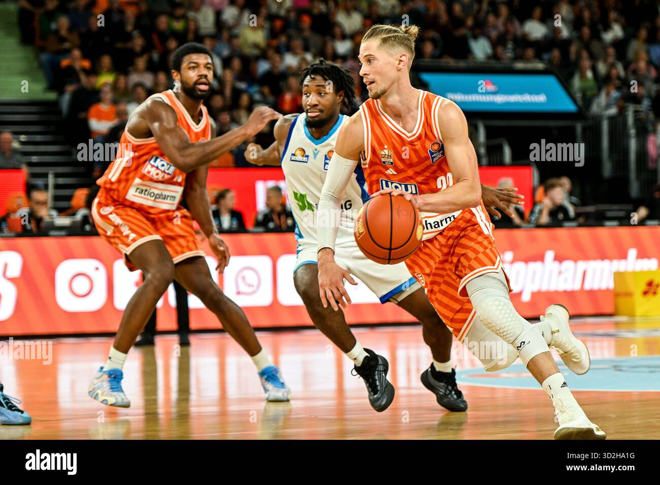 11/01/2025, ratiopharm arena, Neu-Ulm, GER, BBL, ratiopharm Ulm vs ...