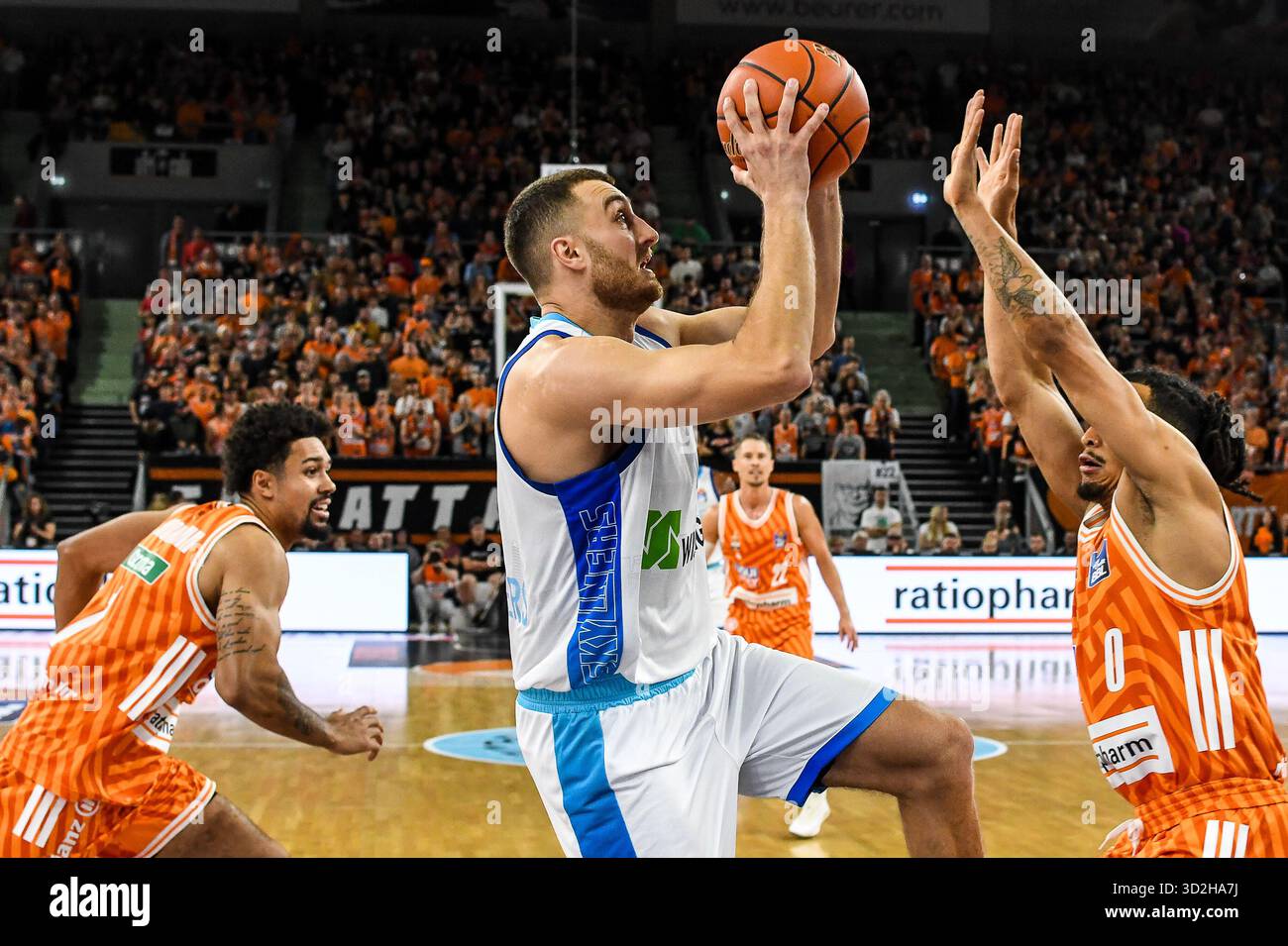 11/01/2025, ratiopharm arena, Neu-Ulm, GER, BBL, ratiopharm Ulm vs ...