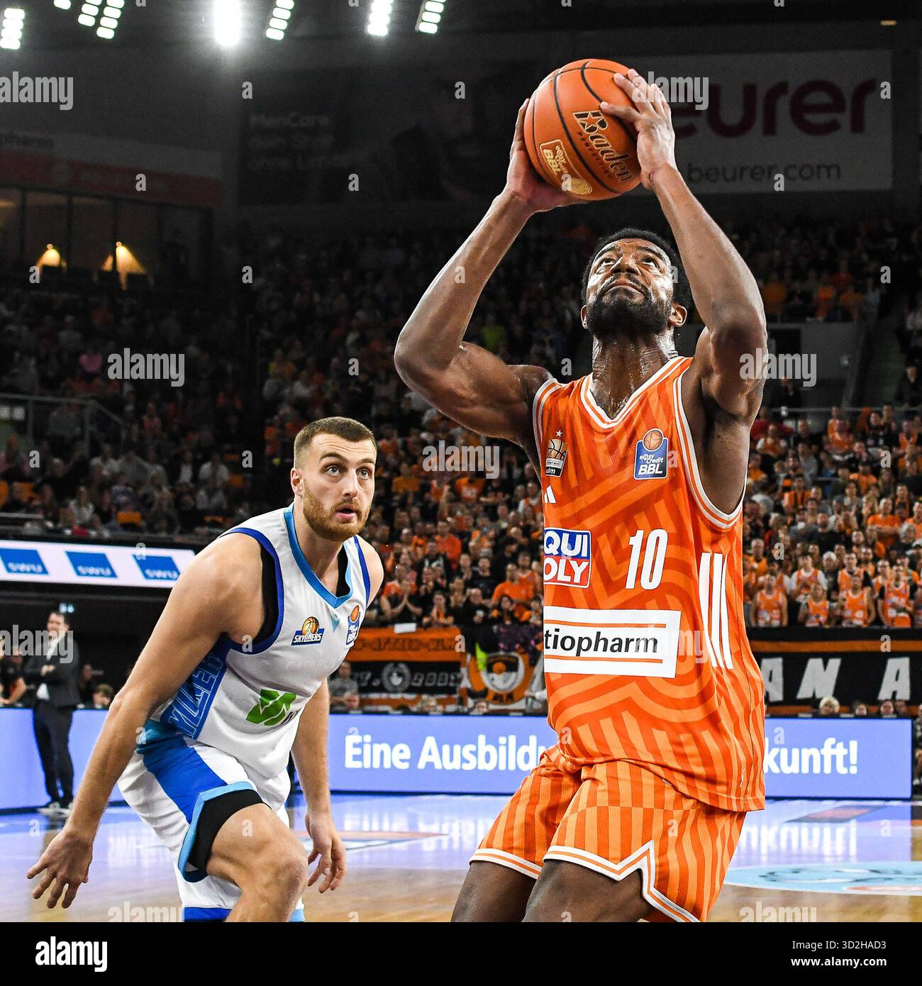 01.11.2025, ratiopharm arena, Neu-Ulm, GER, BBL, ratiopharm Ulm vs ...