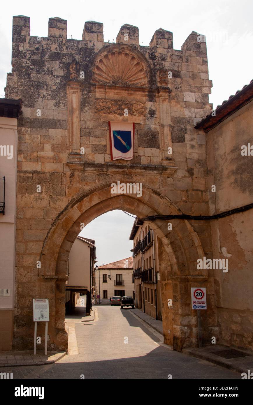 The Puerta Aguilera is the only surviving gate of the medieval city ...