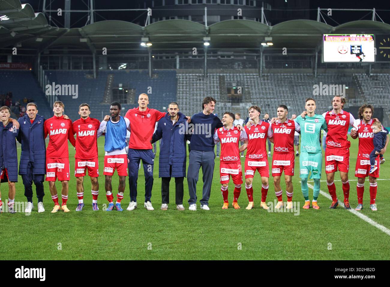Austrian Bundesliga football match between Grazer AK 1902 and SCR ...