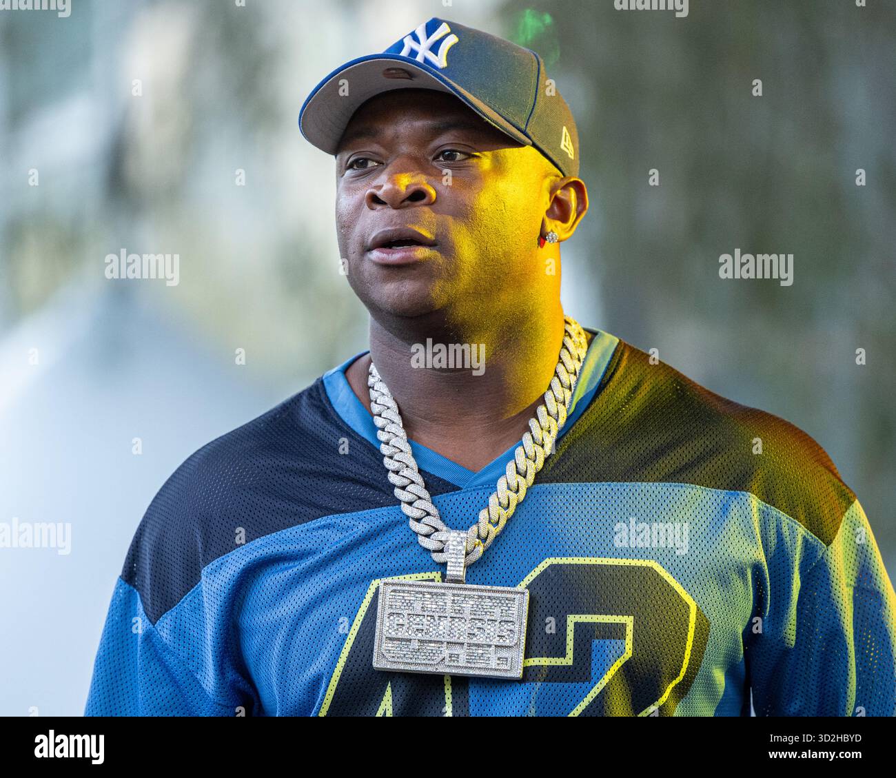 O.T. Genasis performs onstage during the AFROTECH Blavity Block Party ...