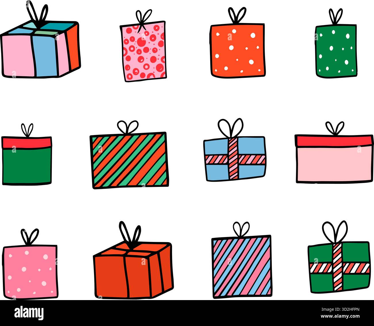 Red green vintage craft Stock Vector Images - Alamy