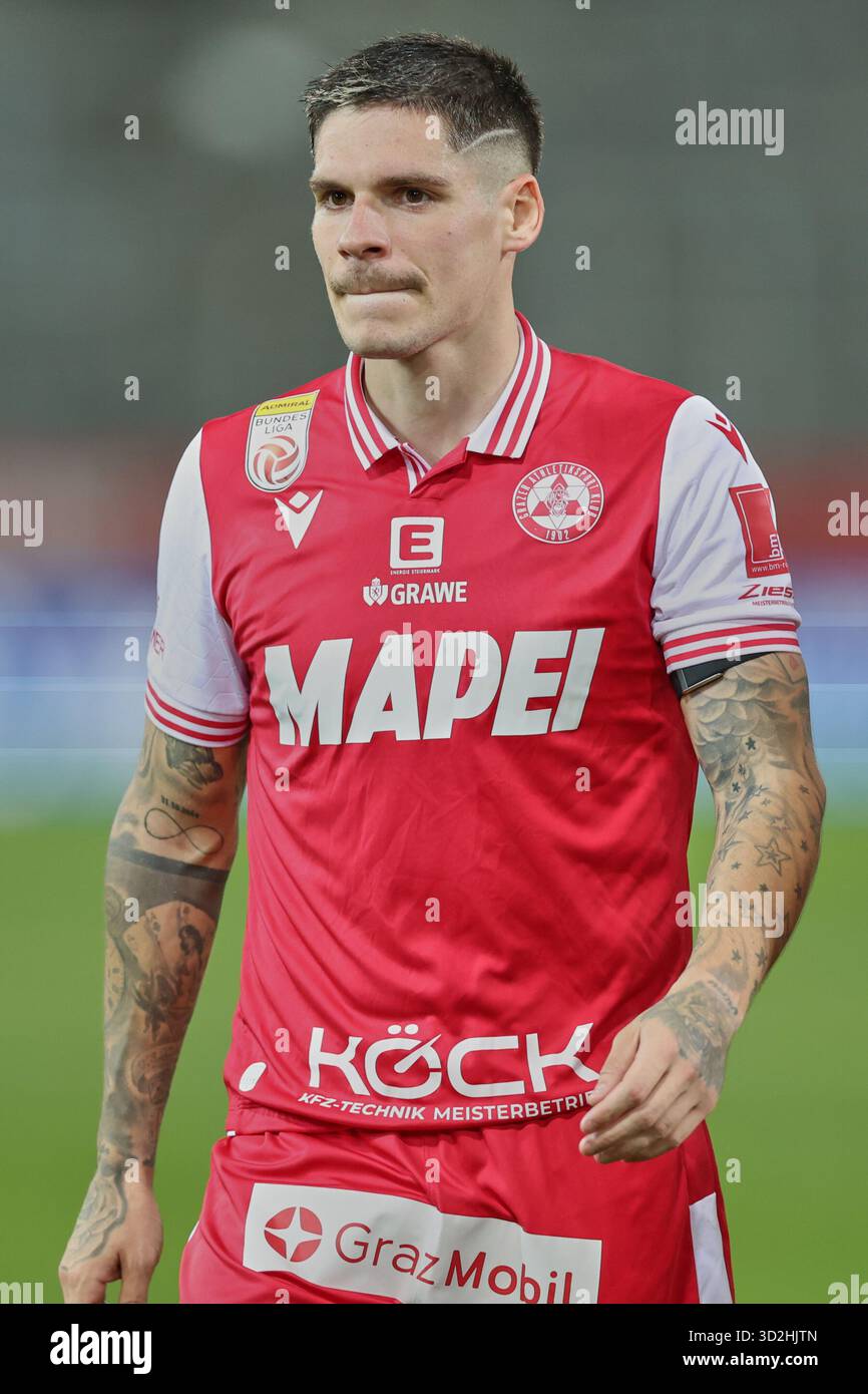 Austrian Bundesliga football match between Grazer AK 1902 and SCR ...