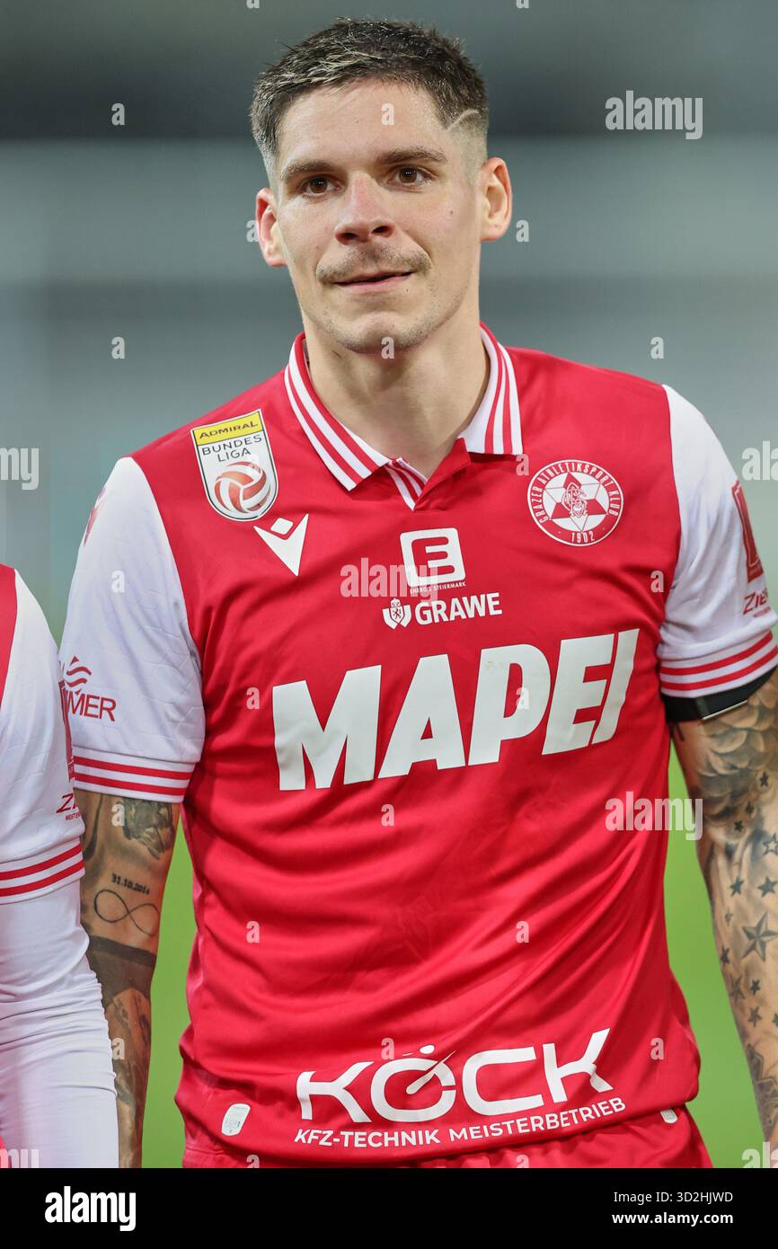 Austrian Bundesliga football match between Grazer AK 1902 and SCR ...
