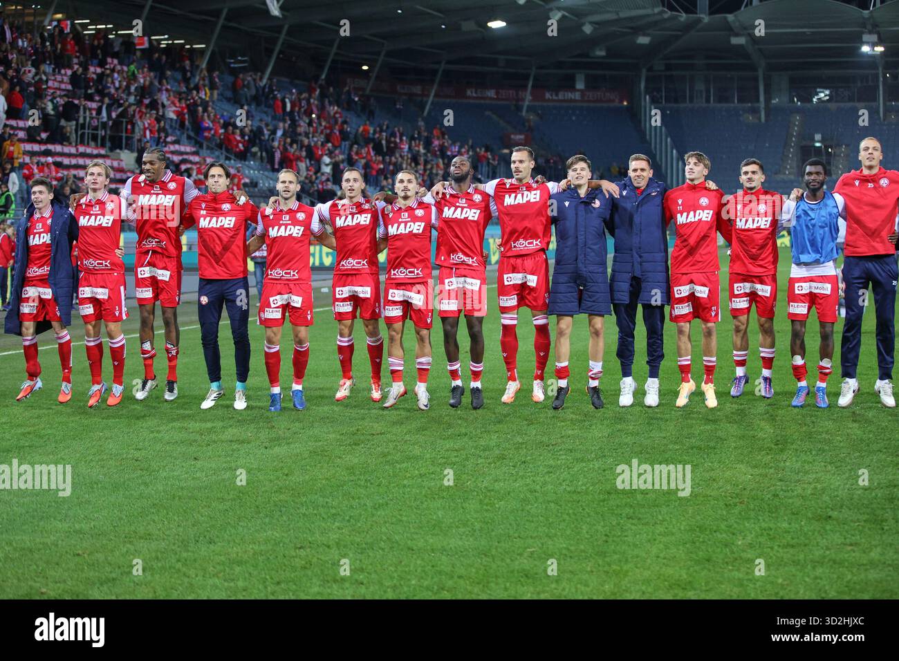 Austrian Bundesliga football match between Grazer AK 1902 and SCR ...