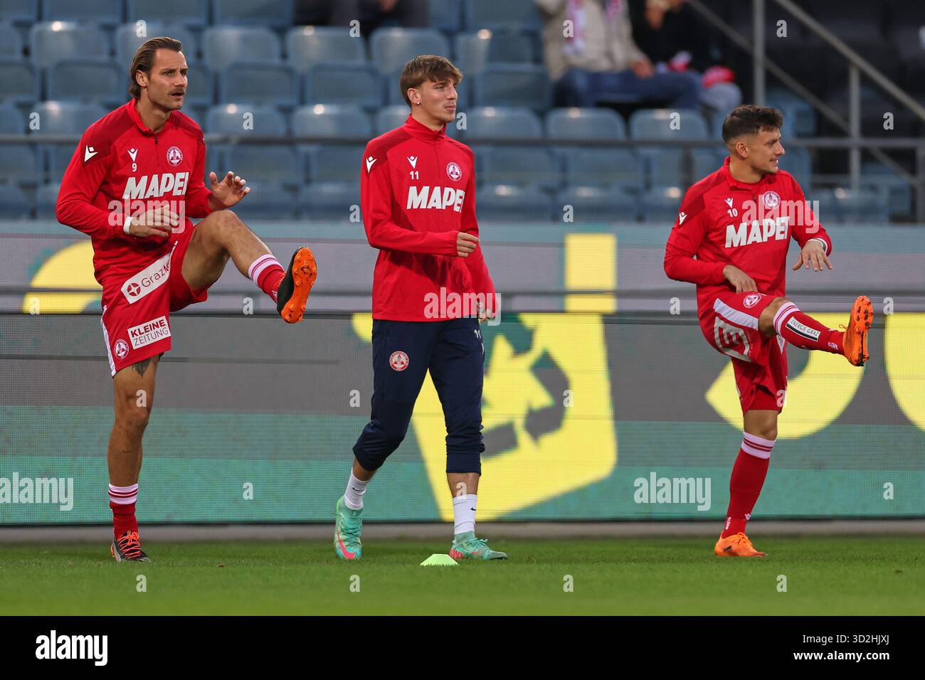 Austrian Bundesliga football match between Grazer AK 1902 and SCR ...
