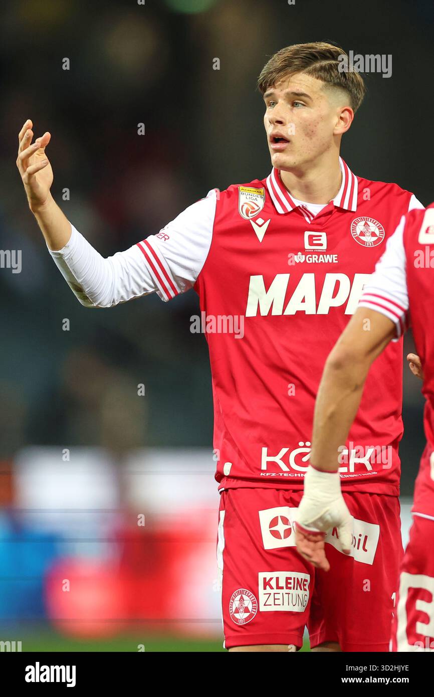 Austrian Bundesliga football match between Grazer AK 1902 and SCR ...