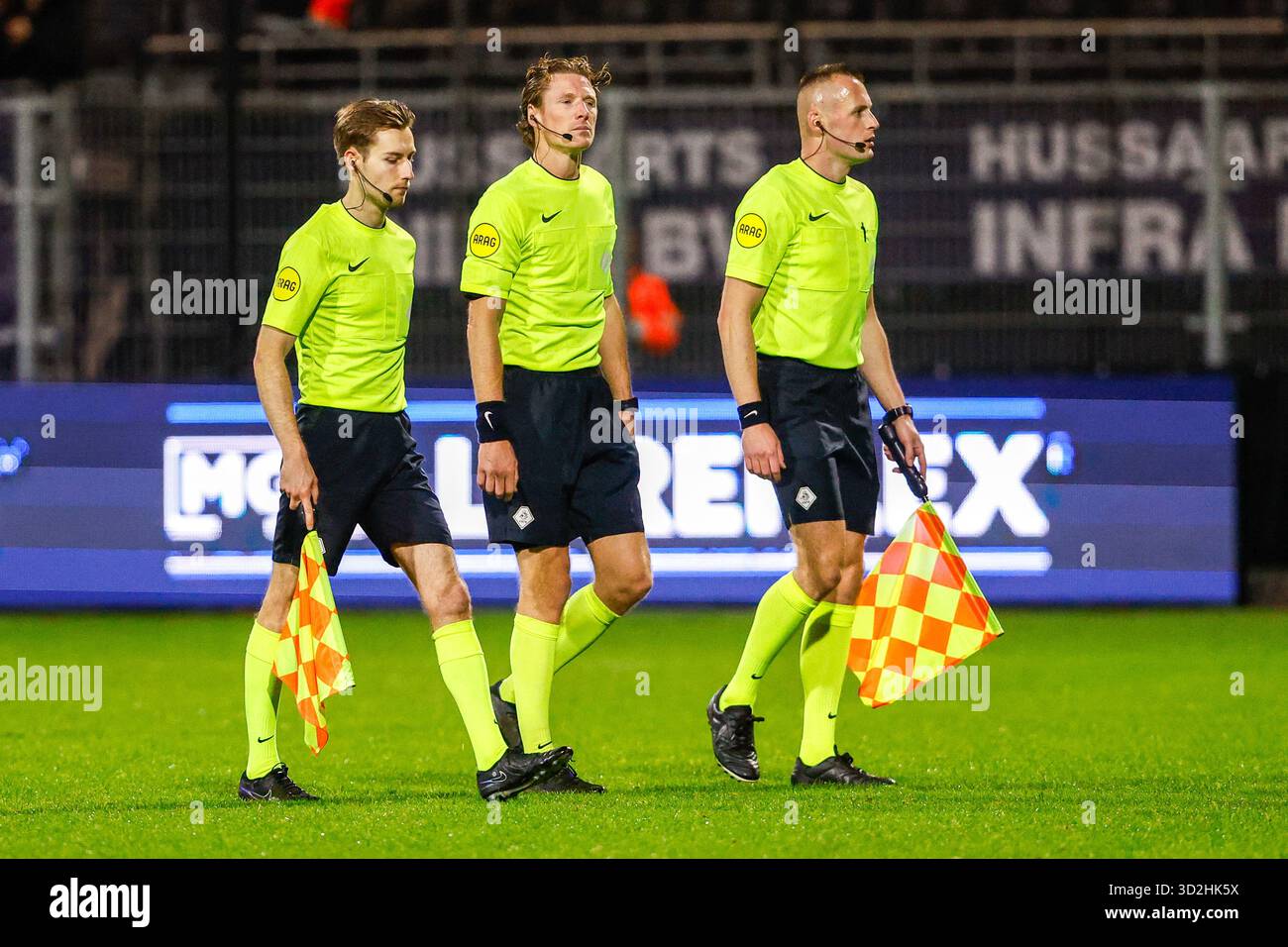 VELSEN ZUID, NETHERLANDS - NOVEMBER 1: Assistent referee Luc de Koning ...