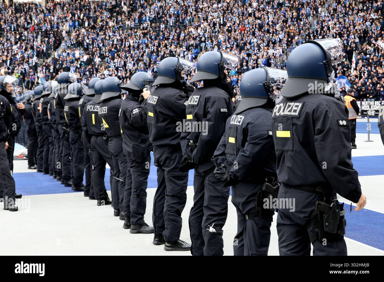 01.11.2025, Berlin Olympic Stadium, Berlin, DEU, DFL, 2. FBL, Hertha ...