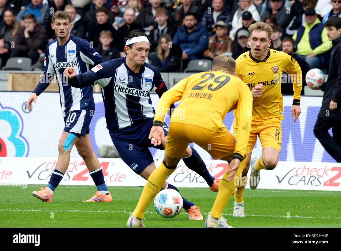 11/01/2025, Berlin Olympic Stadium, Berlin, DEU, DFL, 2. FBL, Hertha ...