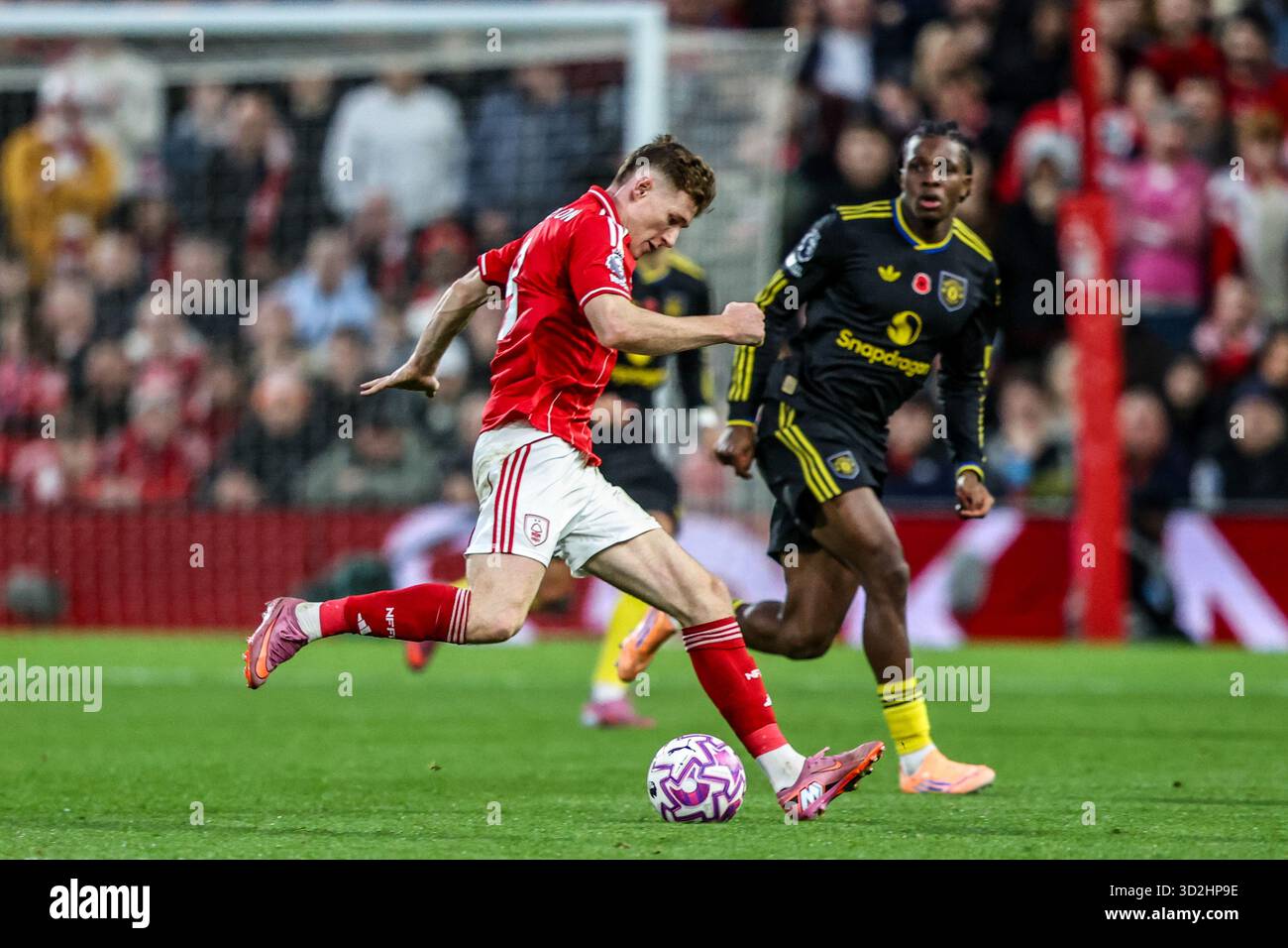 Elliot Anderson of Nottingham Forest in action during the Premier ...