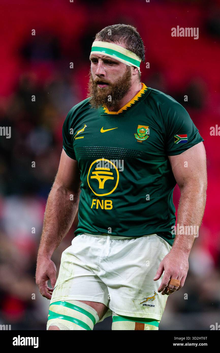 London, England, UK, 31 October 2025. Gerhard Steenkamp of South Africa ...