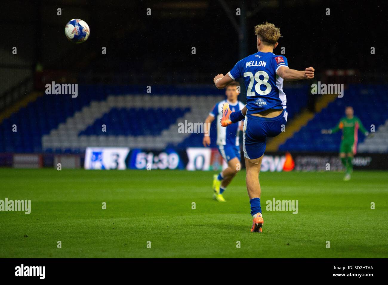 Boundary Park, Oldham, England, 1st November 2025 Micheal Mellon (28 ...