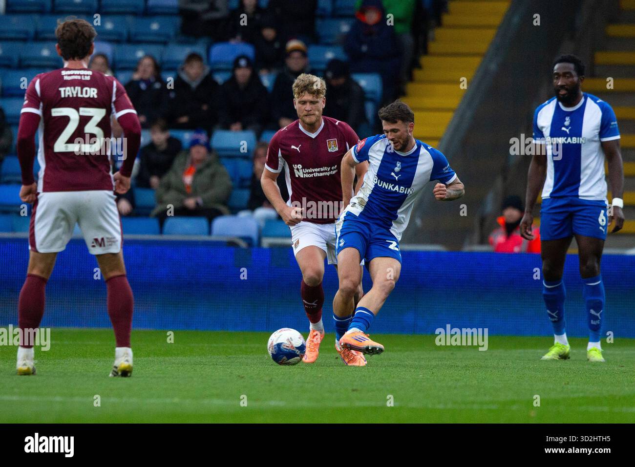 Boundary Park, Oldham, England, 1st November 2025 Jamie Robson (24 ...