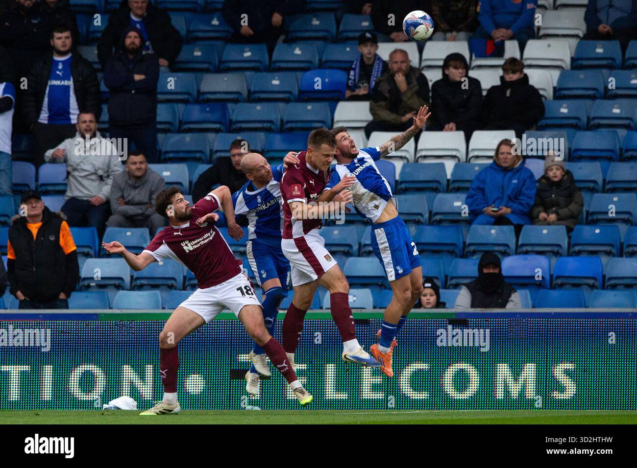 Boundary Park, Oldham, England, 1st November 2025 Jamie Robson (24 ...