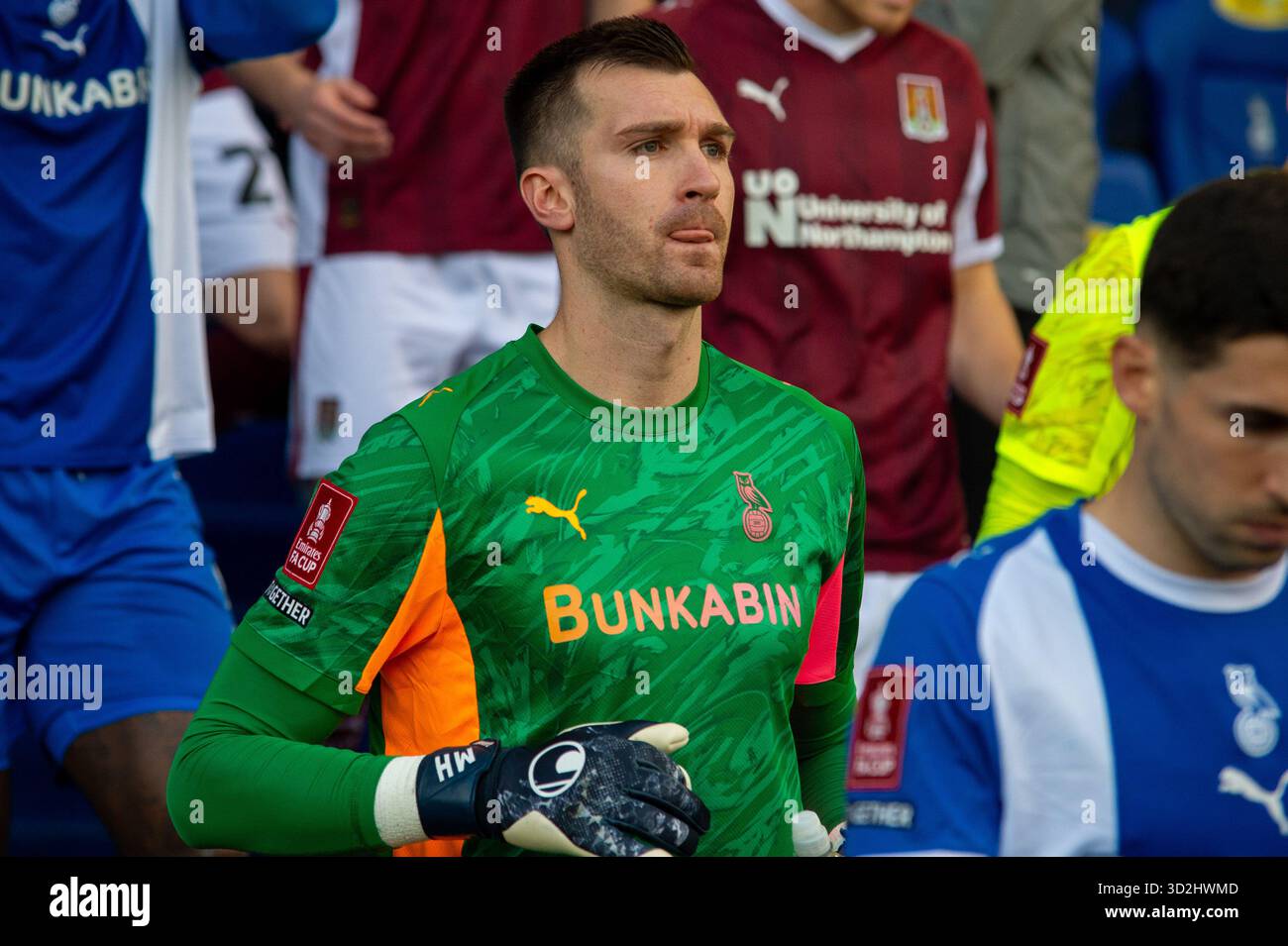 Boundary Park, Oldham, England, 1st November 2025 Headshot of Matthew ...