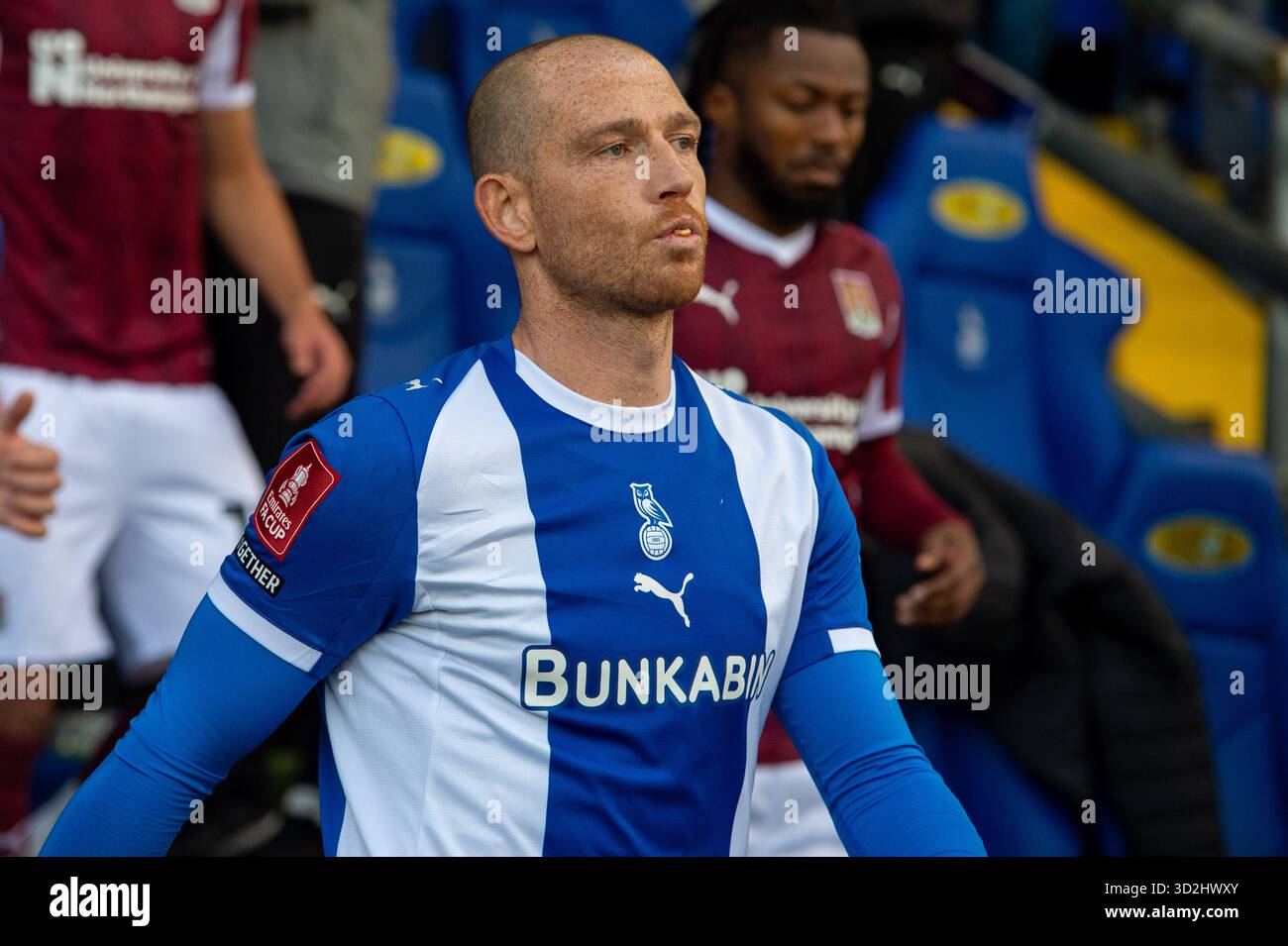 Boundary Park, Oldham, England, 1st November 2025 Headshot of Joe ...