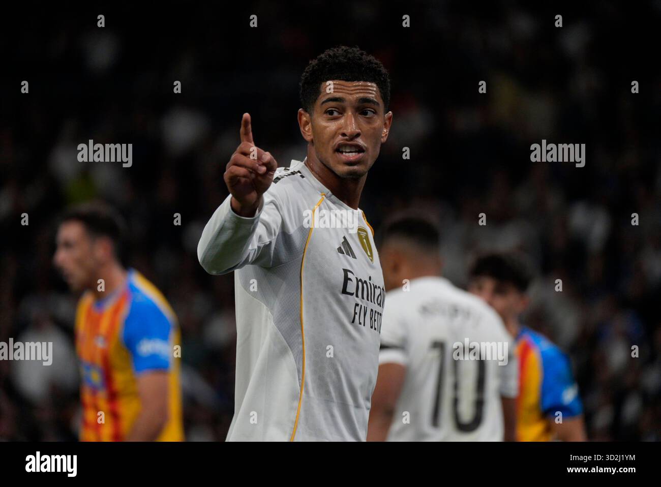 MADRID, SPAIN - NOVEMBER 1, 2025: Jude Bellingham of Real Madrid during ...