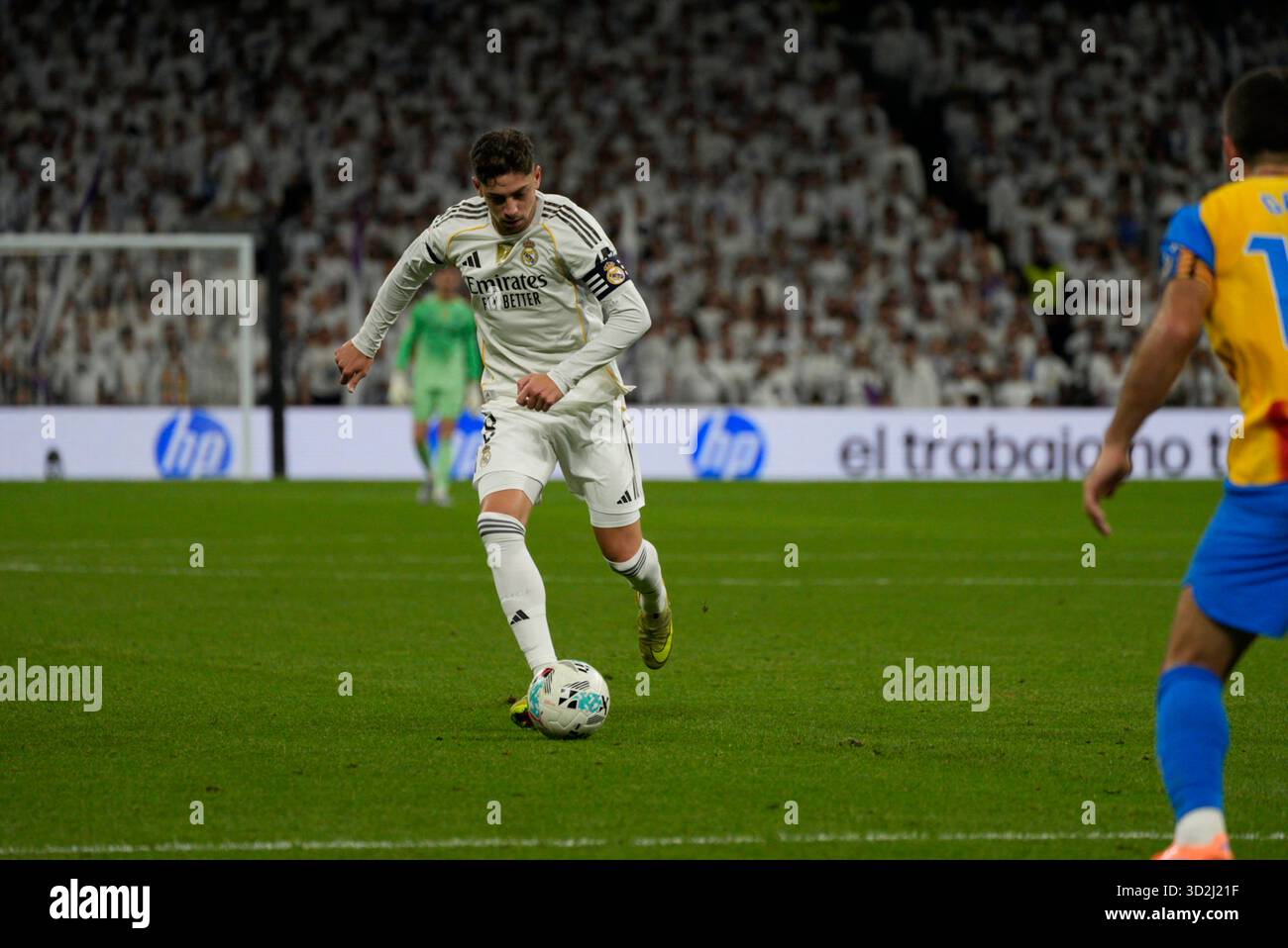 MADRID, SPAIN - NOVEMBER 1, 2025: Fede Valverde of Real Madrid during LaLiga match between Real ...