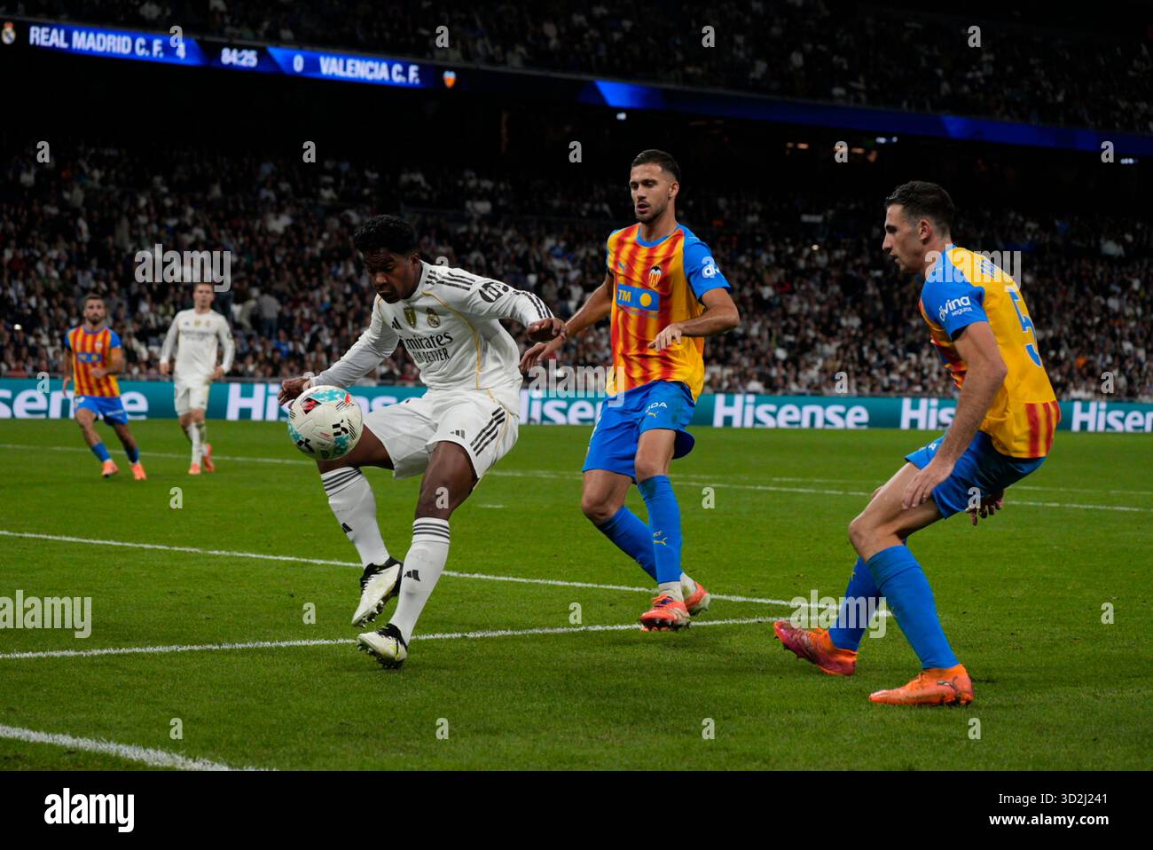 MADRID, SPAIN - NOVEMBER 1, 2025: Endrick of Real Madrid during LaLiga ...