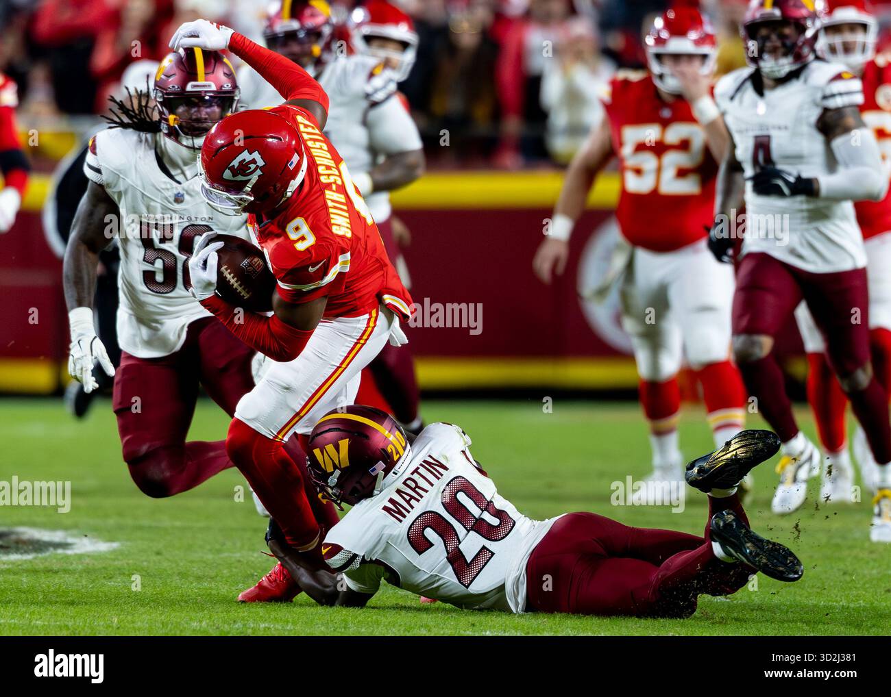 Kansas City, MO. USA; Kansas City Chiefs wide receiver JuJu Smith ...