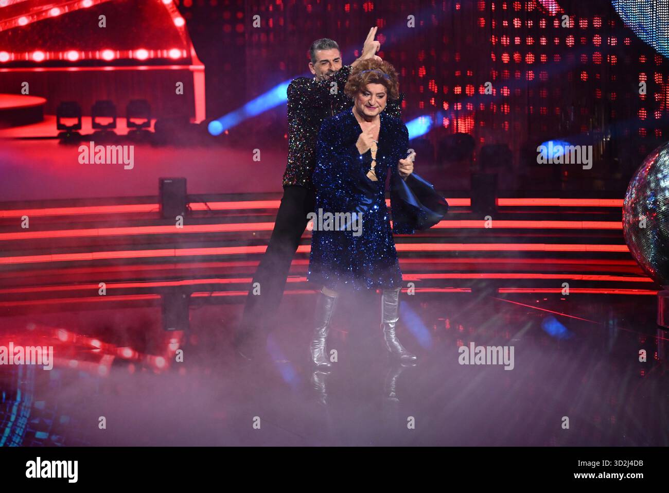 Rome: Rai Auditorium of the Foro Italico. Dancing with the Stars ...