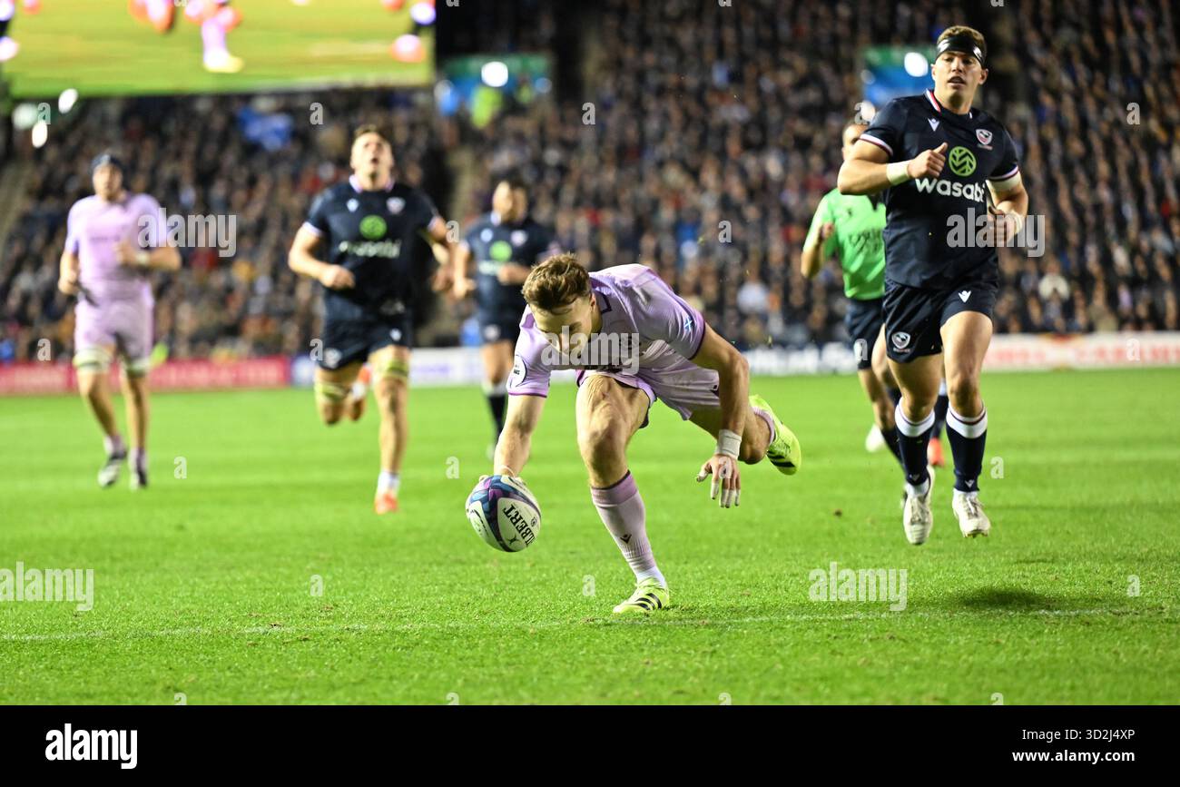 1st November 25: Murrayfield .Edinburgh Scotland .UK, Scottish Gas ...