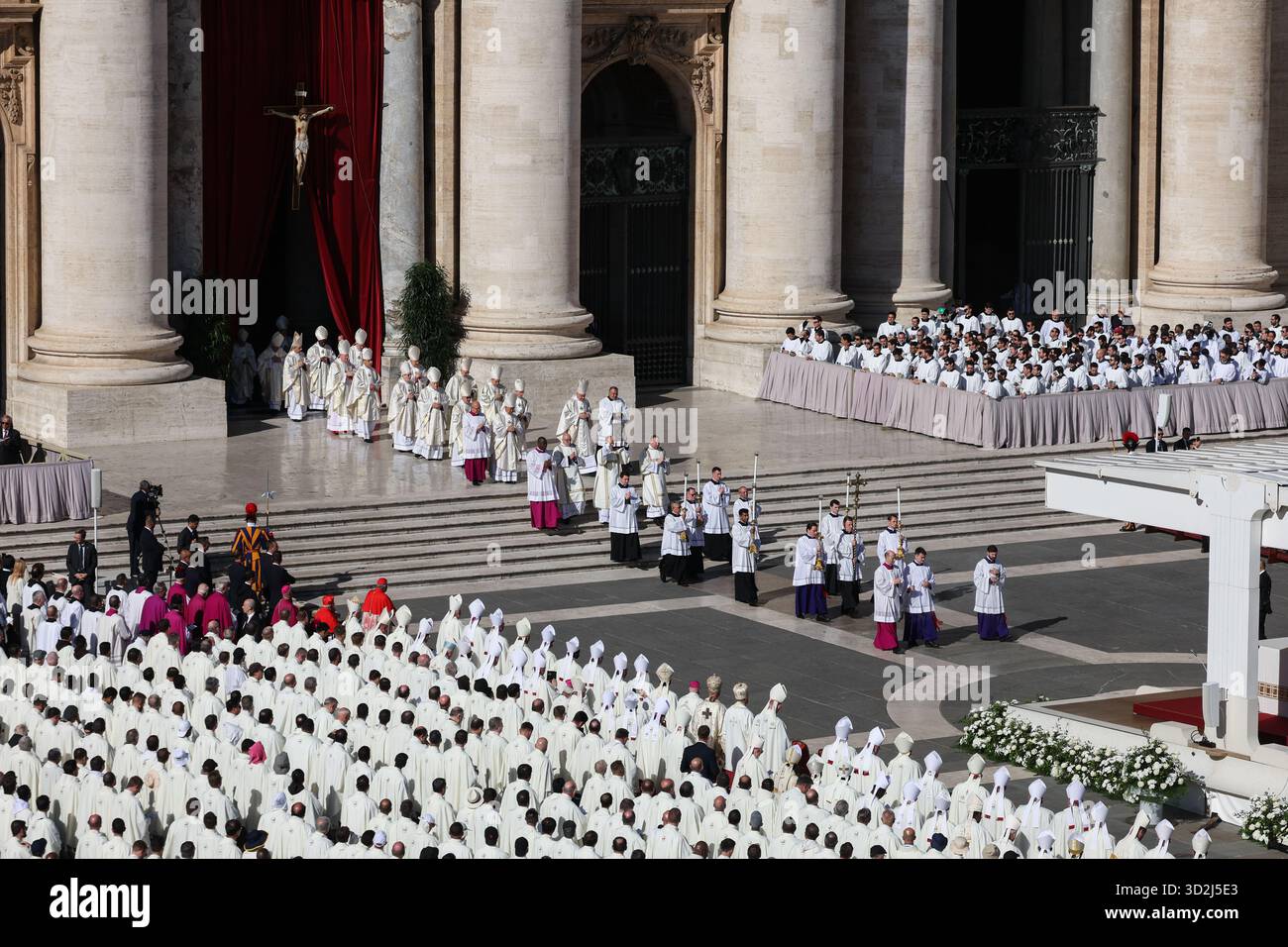 Rome, Italy. 01st Nov, 2025. The entrance procession precedes the ...