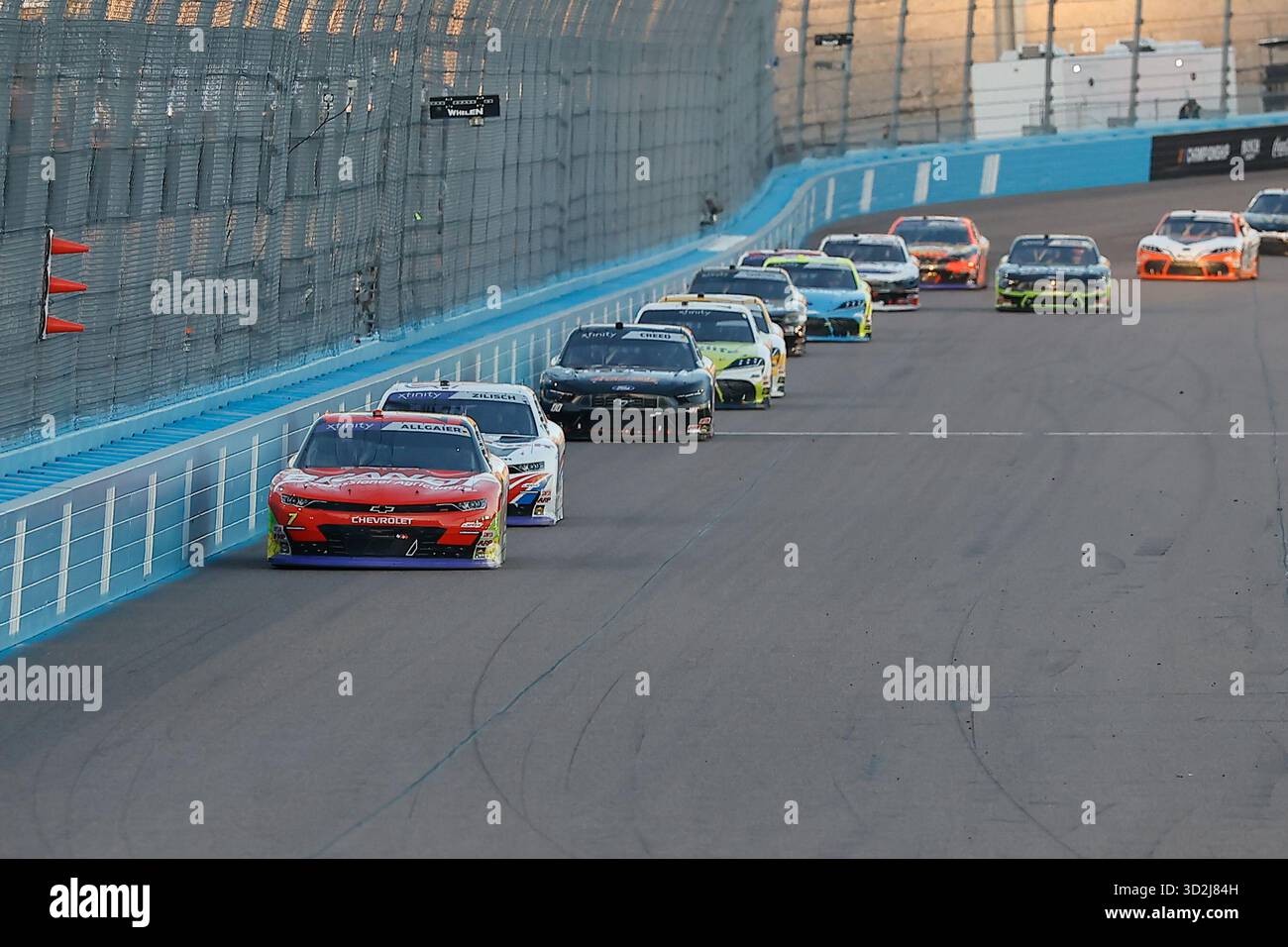 AVONDALE, AZ - NOVEMBER 01: Justin Allgaier (#7 JR Motorsports BRANDT ...