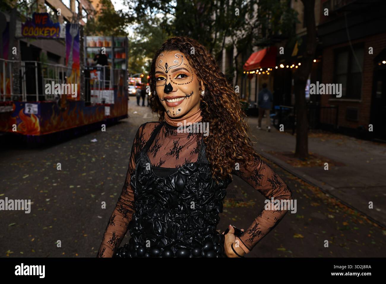 Cosplayer Elisa is dressed as Sarah Dippies poses for a photo during ...