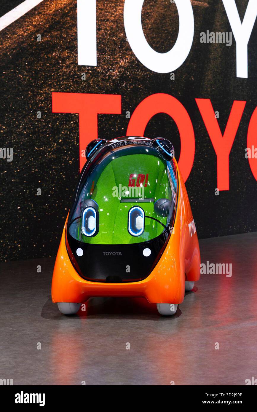 Toyota Kids Mobi on display at Japan Mobility Show 2025. Tokyo, October ...