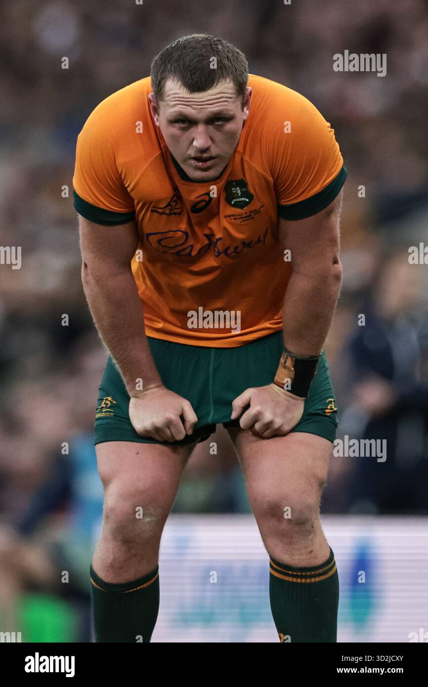 Angus Bell of Australia during the Quilter Nations Series 2025 match ...