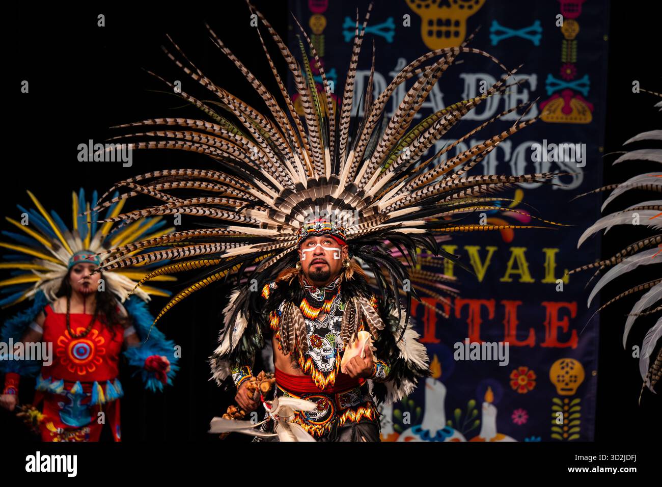 Seattle, USA. 1st Nov 2025. The two Dia De Muertos Day Of The Dead ...