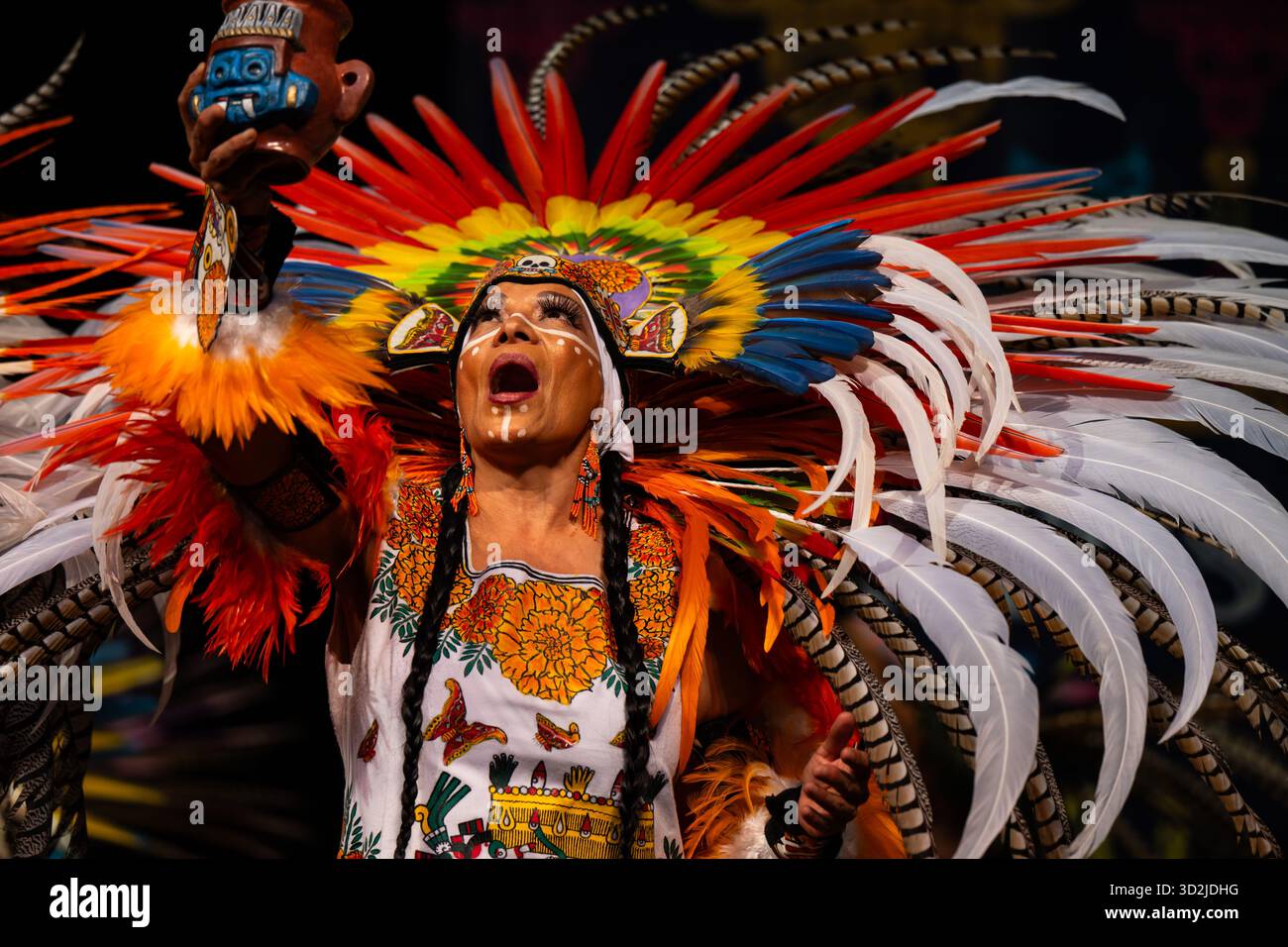 Seattle, USA. 1st Nov 2025. The two Dia De Muertos Day Of The Dead ...