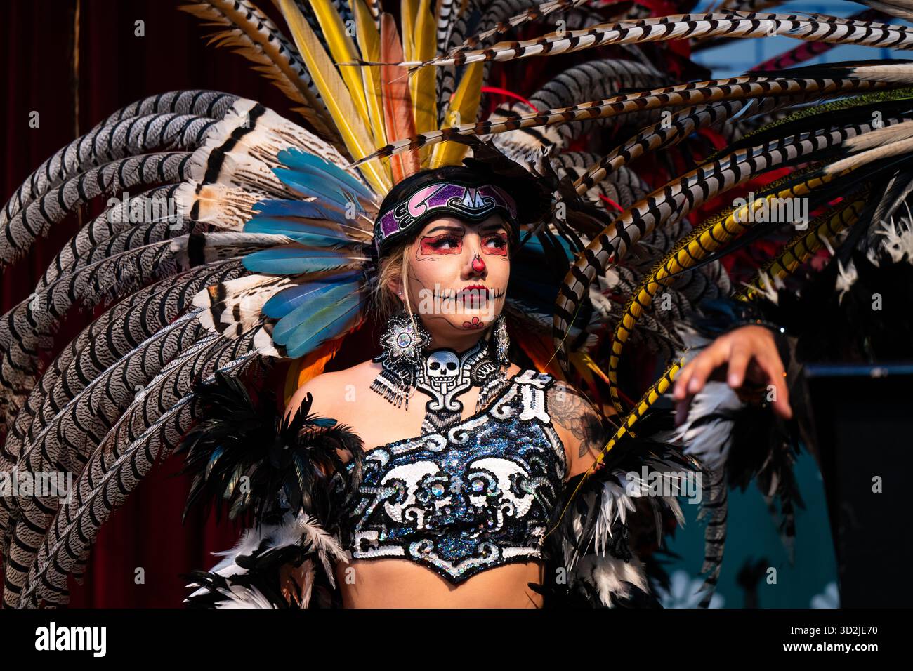 Seattle, USA. 1st Nov 2025. The two Dia De Muertos Day Of The Dead ...