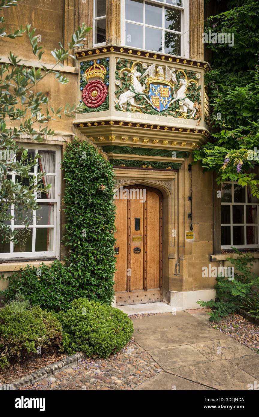 Christ’s College grounds at Cambridge University. Cambridge UK Stock ...