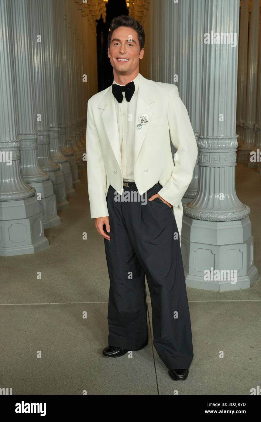 Benito Skinner arrives at the LACMA Art + Film Gala on Saturday, Nov. 1 ...