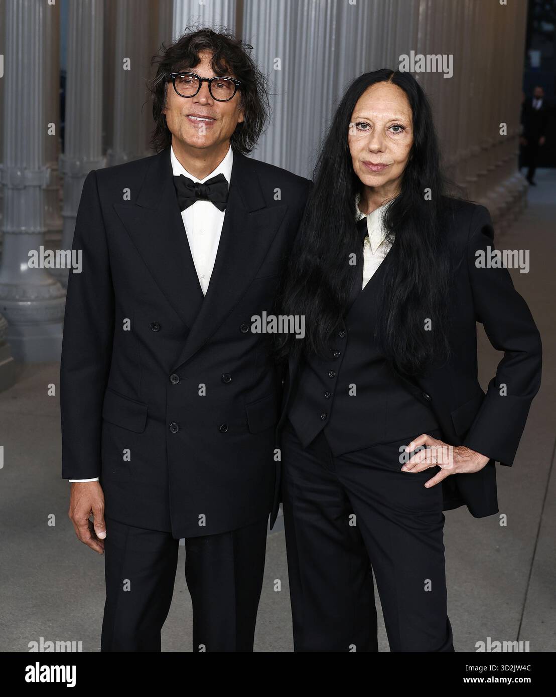 Vinoodh Matadin, Inez van Lamsweerde arrives at The 2025 LACMA Art+Film ...