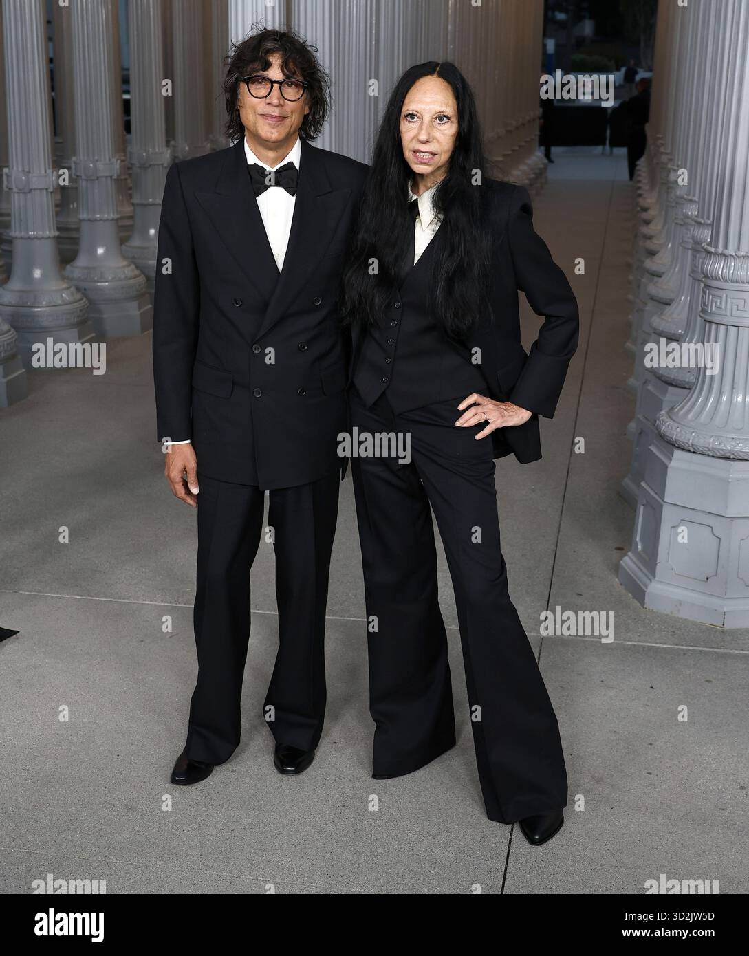 Vinoodh Matadin, Inez van Lamsweerde arrives at The 2025 LACMA Art+Film ...