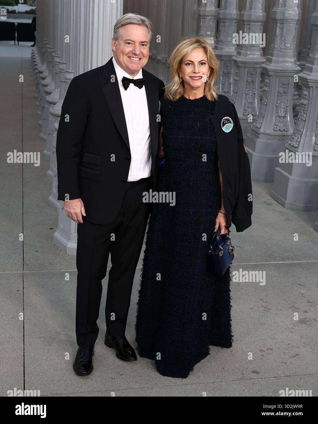 Larry Berg, Allison Berg arrives at The 2025 LACMA Art+Film Gala held ...
