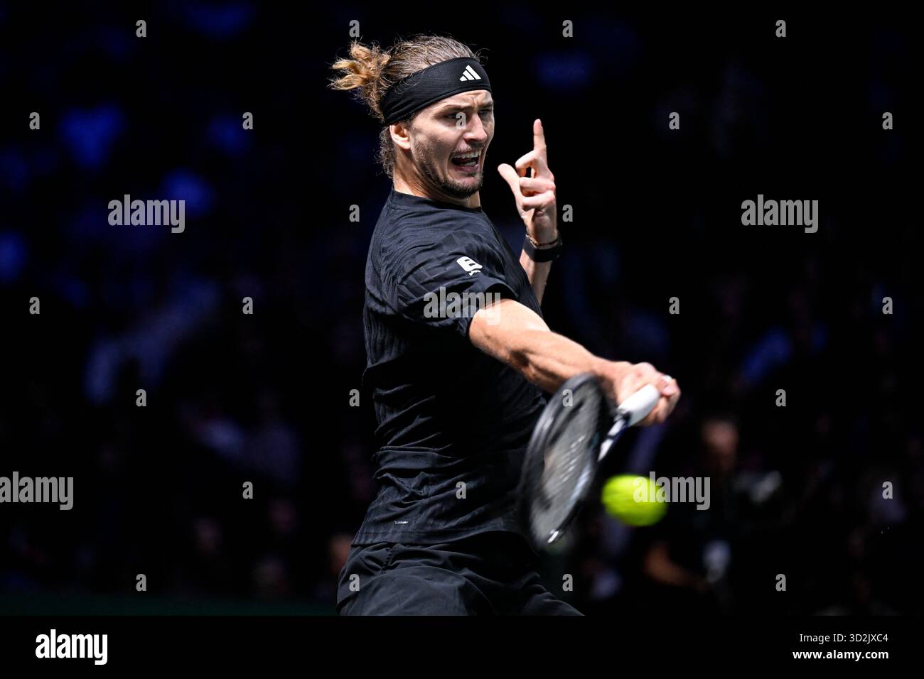 Alexander Sascha Zverev during the Rolex Paris Masters 1000 ATP tennis ...