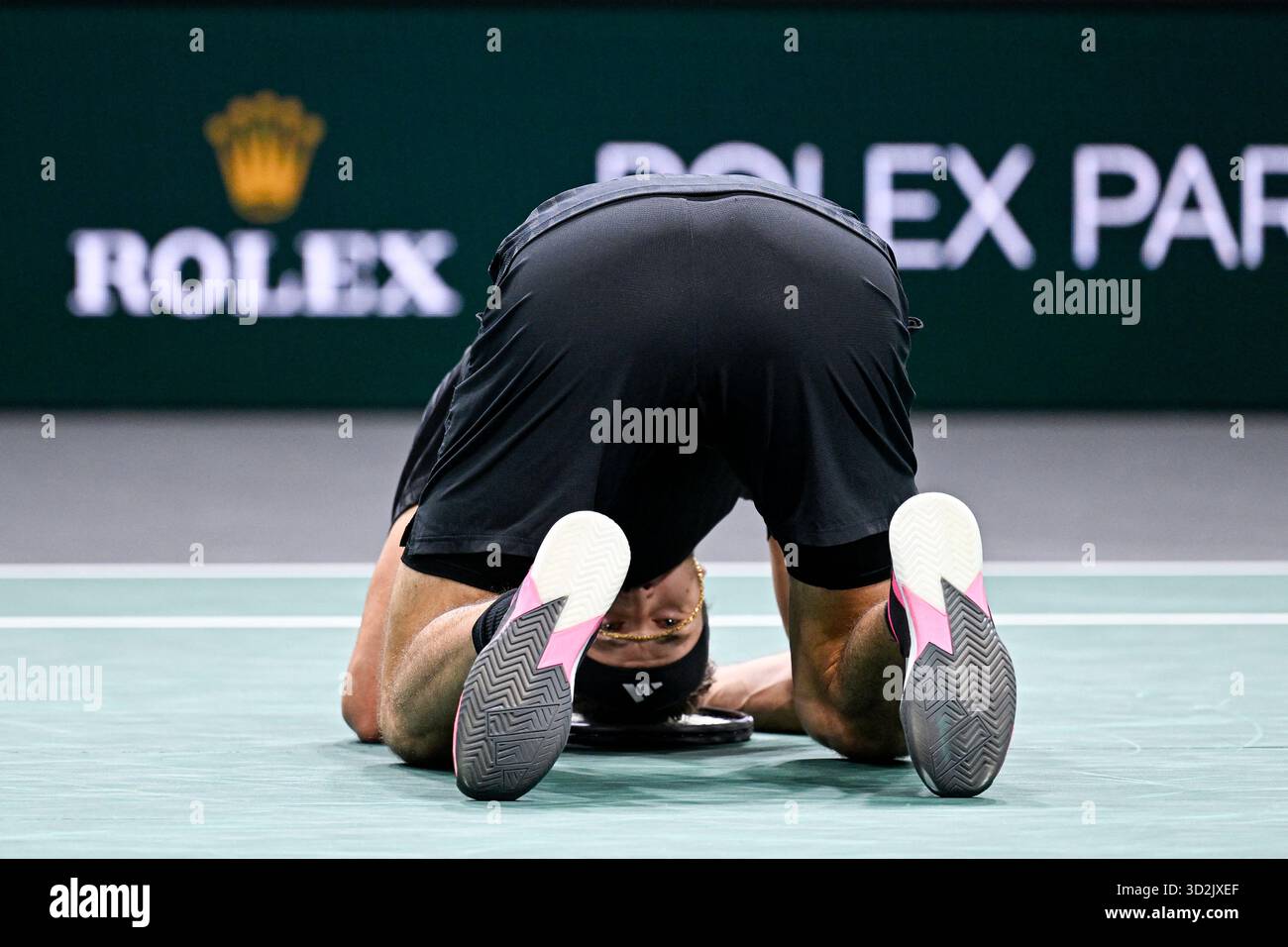Alexander Sascha Zverev during the Rolex Paris Masters 1000 ATP tennis ...