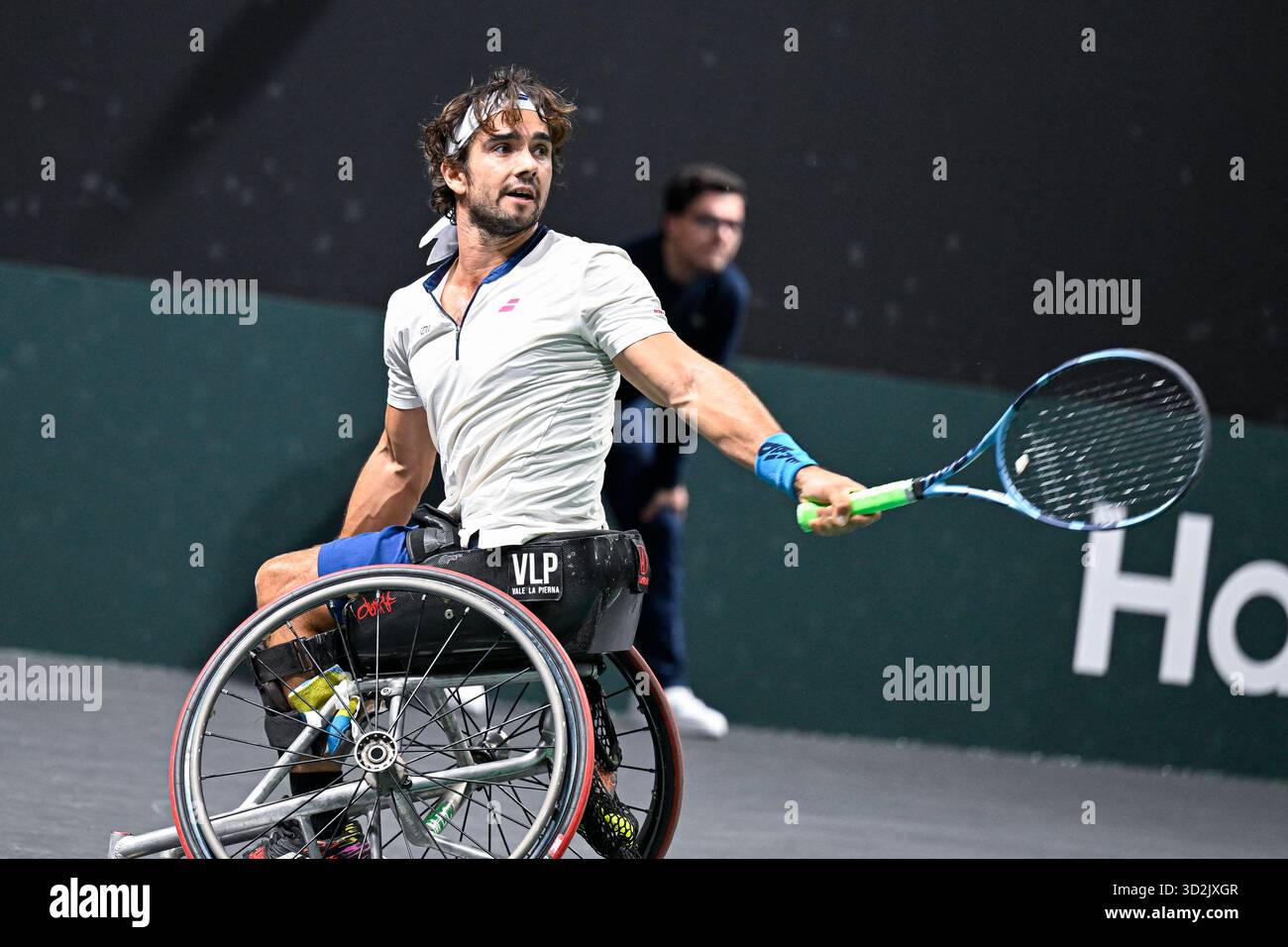 Daniel Javier Caverzachi during the Rolex Paris Masters 1000 ATP ...