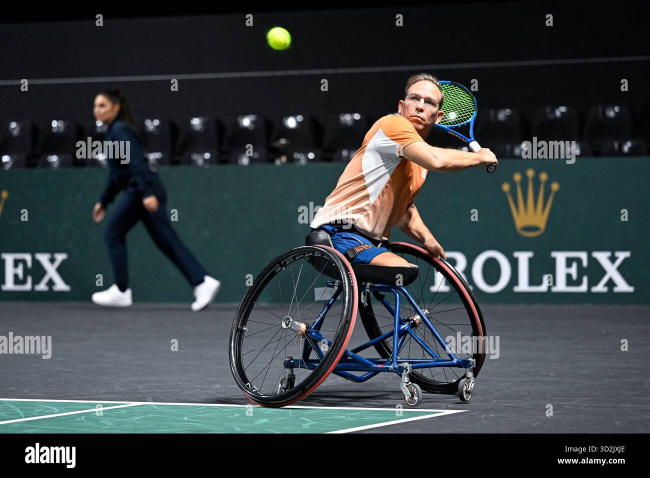 Frederic Cattaneo during the Rolex Paris Masters 1000 ATP wheelchair ...